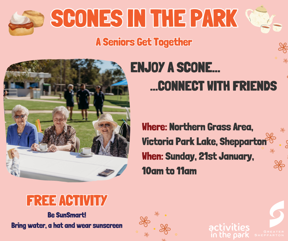 Scones in the Park - Greater Shepparton City Council