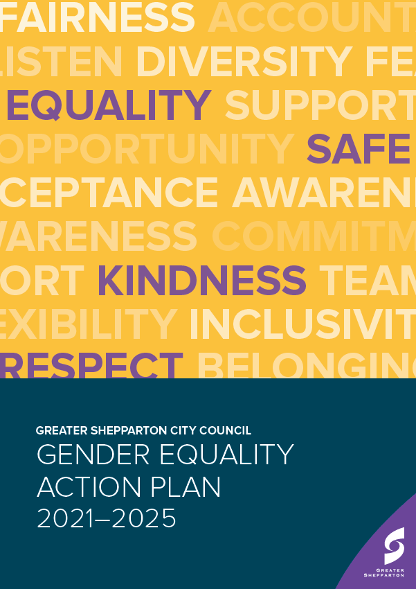 Gender Equality Action Plan - Greater Shepparton City Council