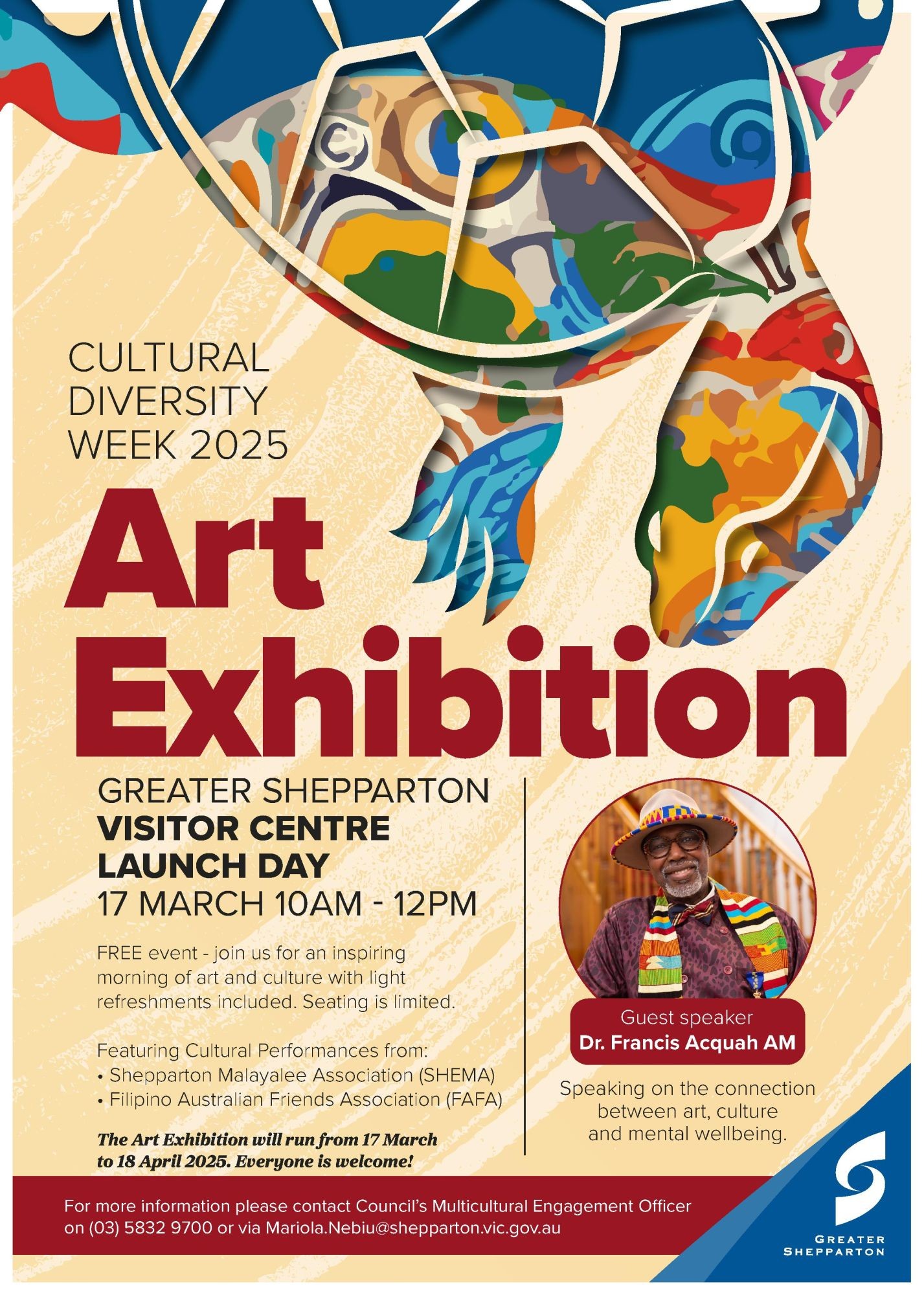 2025 Cultural Diversity Week - Art Exhibition - Greater Shepparton City ...