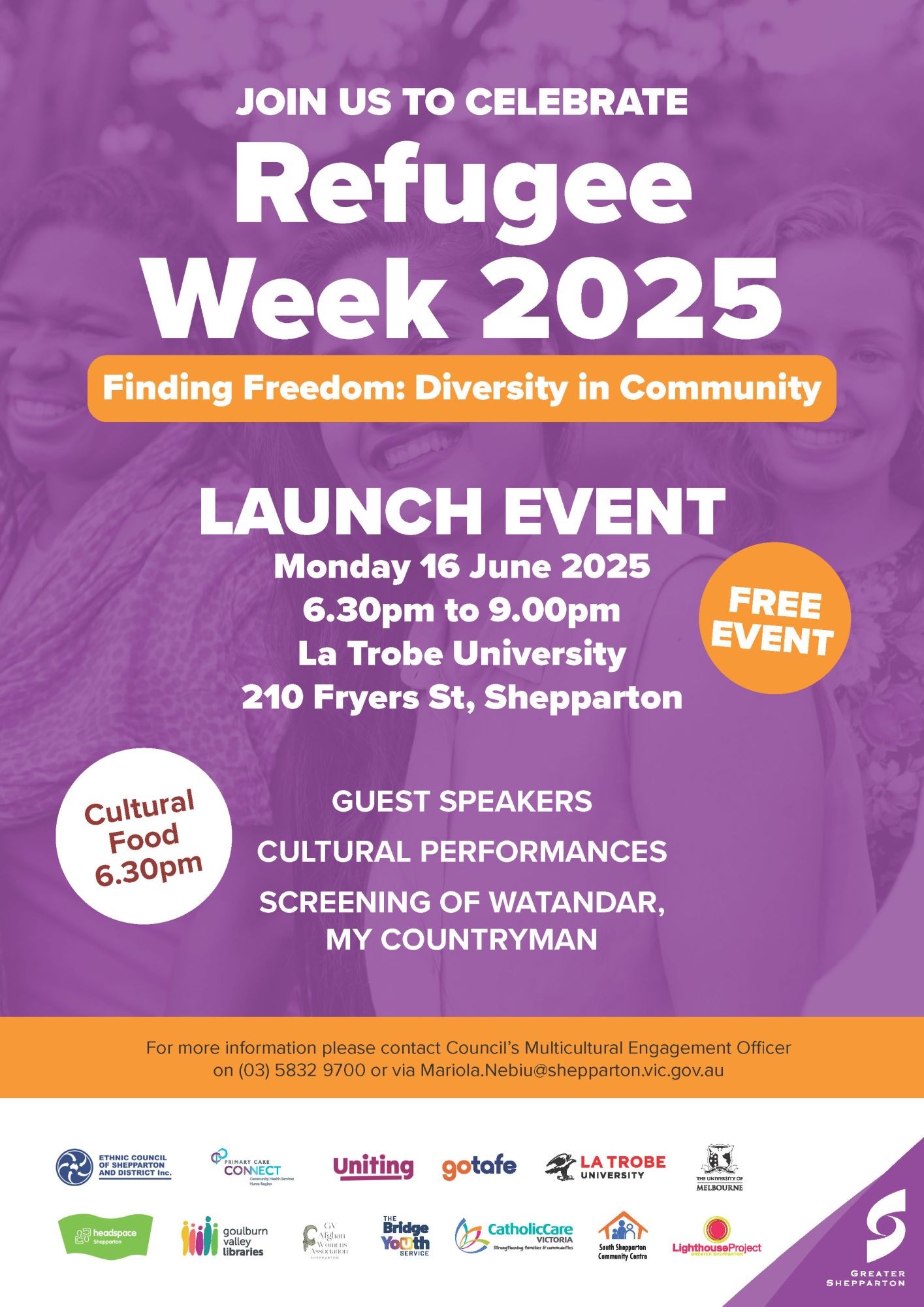Refugee Week 2025 - Greater Shepparton City Council