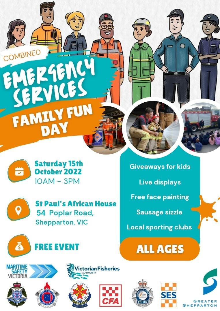 CANCELLED Emergency Services Family Fun Day - Greater Shepparton City ...