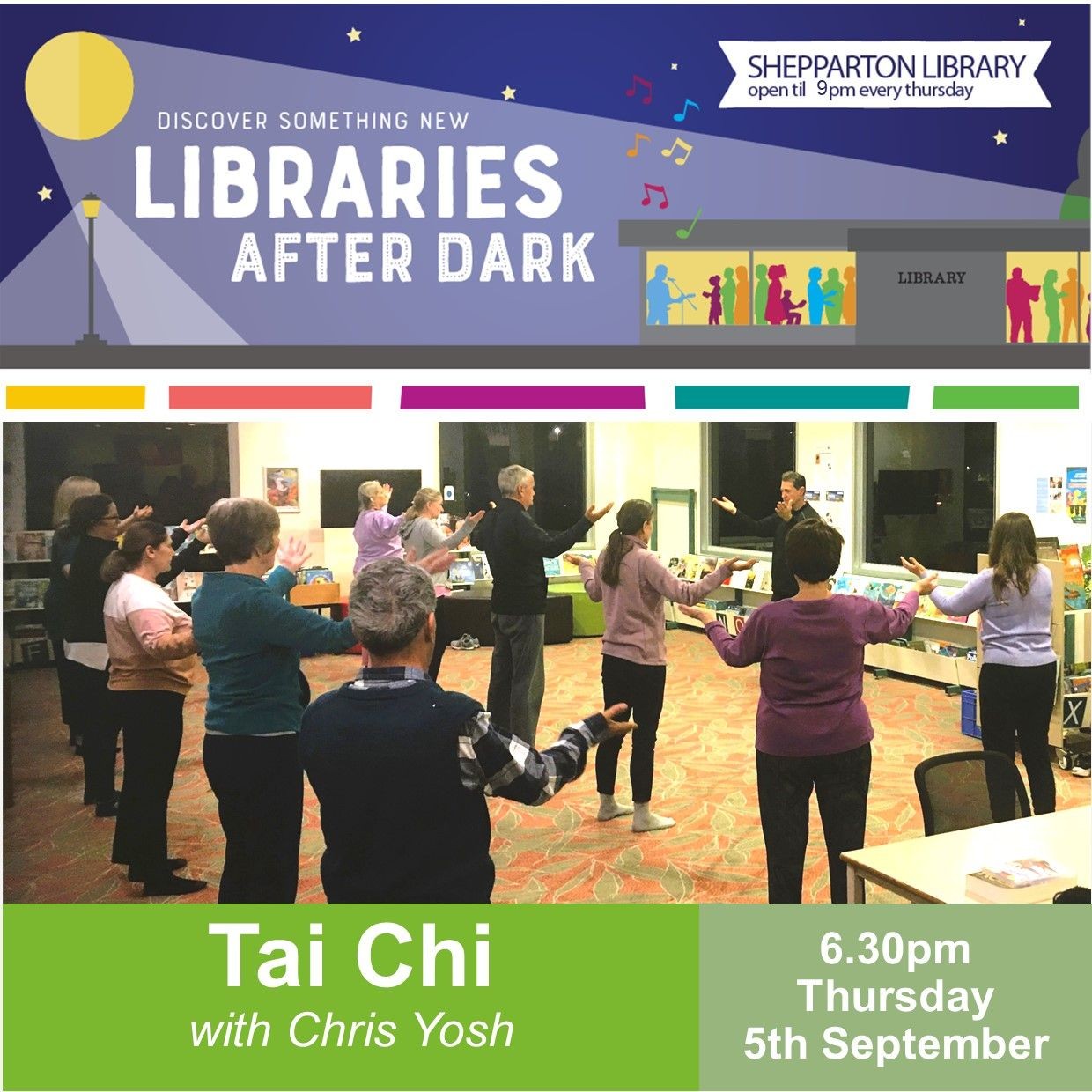 Tai Chi at Shepparton Library - Greater Shepparton City Council