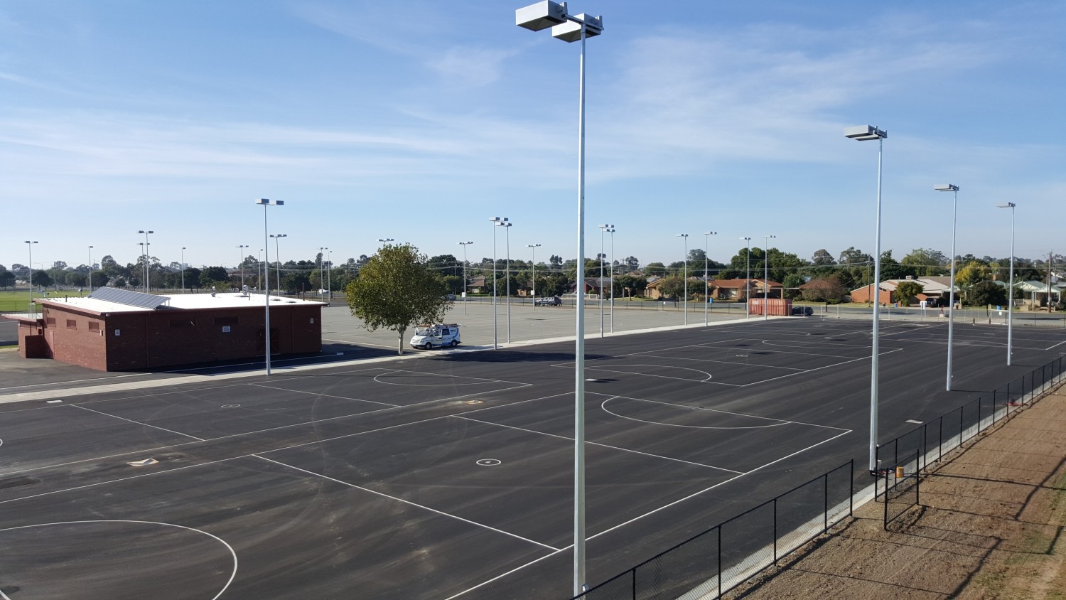 New netball courts completed - Greater Shepparton City Council