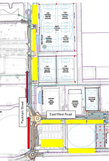 Road and car parking facilities – Greater Shepparton Regional Sports ...