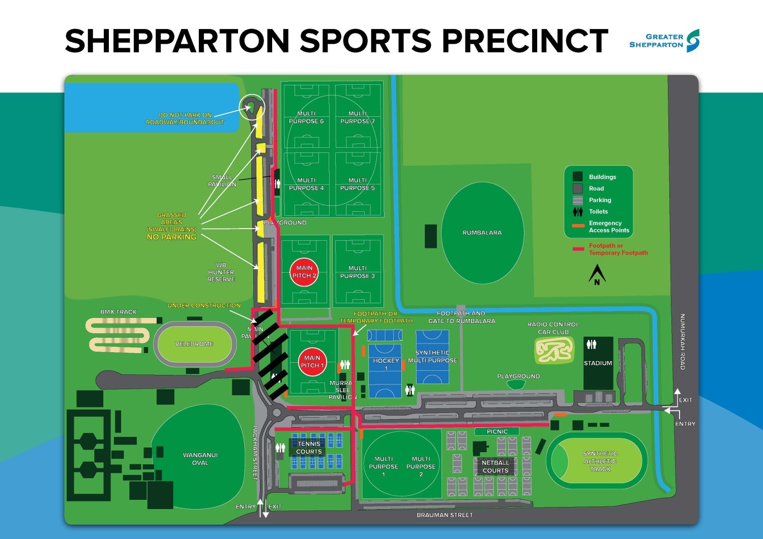 Park Safe And Walk At The Sports Precinct And Avoid A Fine Greater Park Safe And Walk At The Sports Precinct And Avoid A Fine Greater