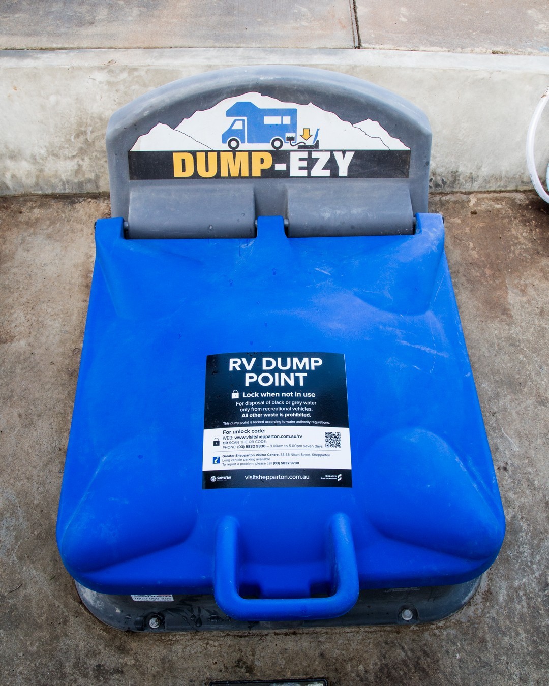 New dump point at Showgrounds - Greater Shepparton City Council