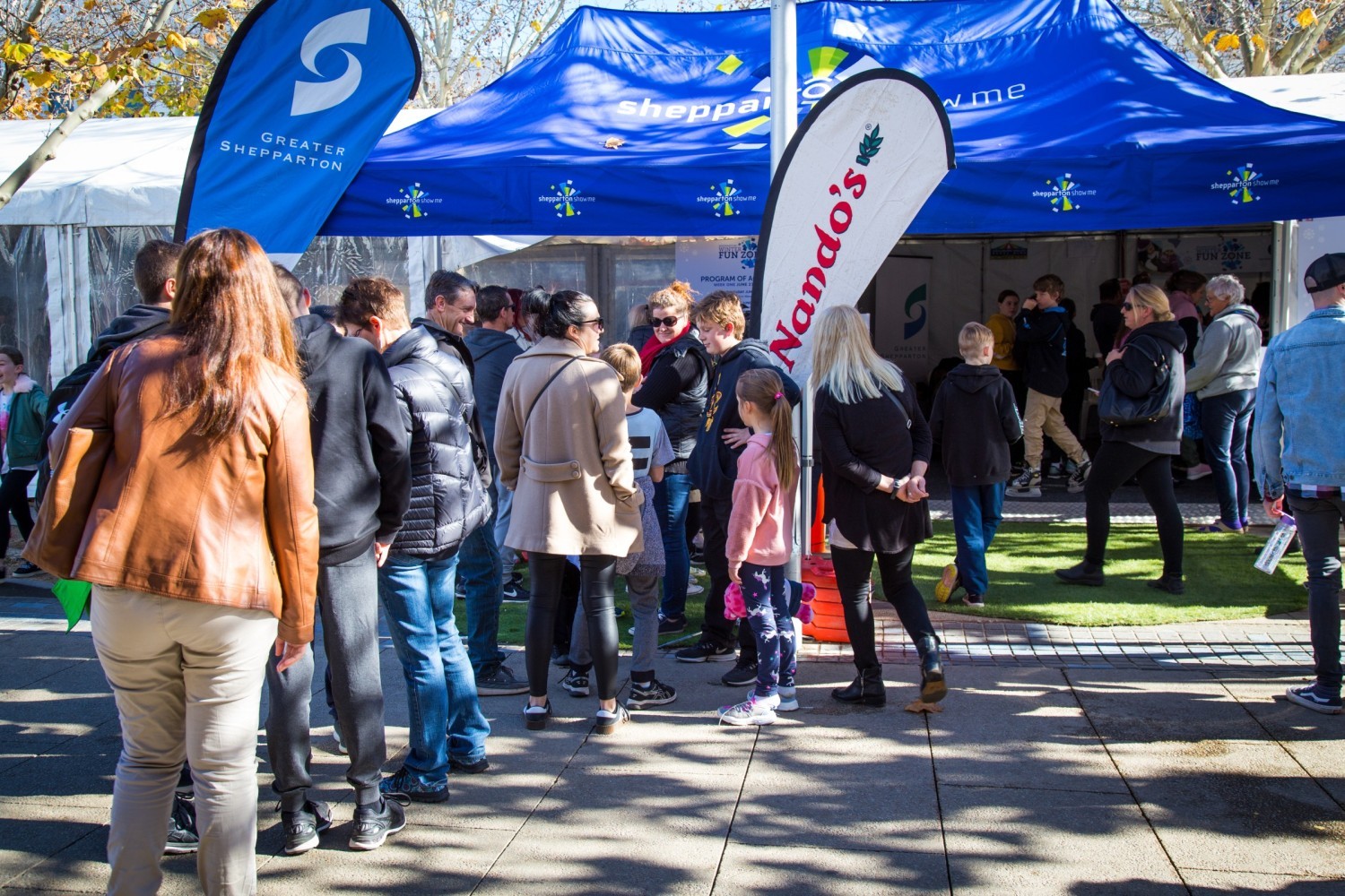 Maude Street Mall booming from the Winter Fun Zone - Greater Shepparton ...