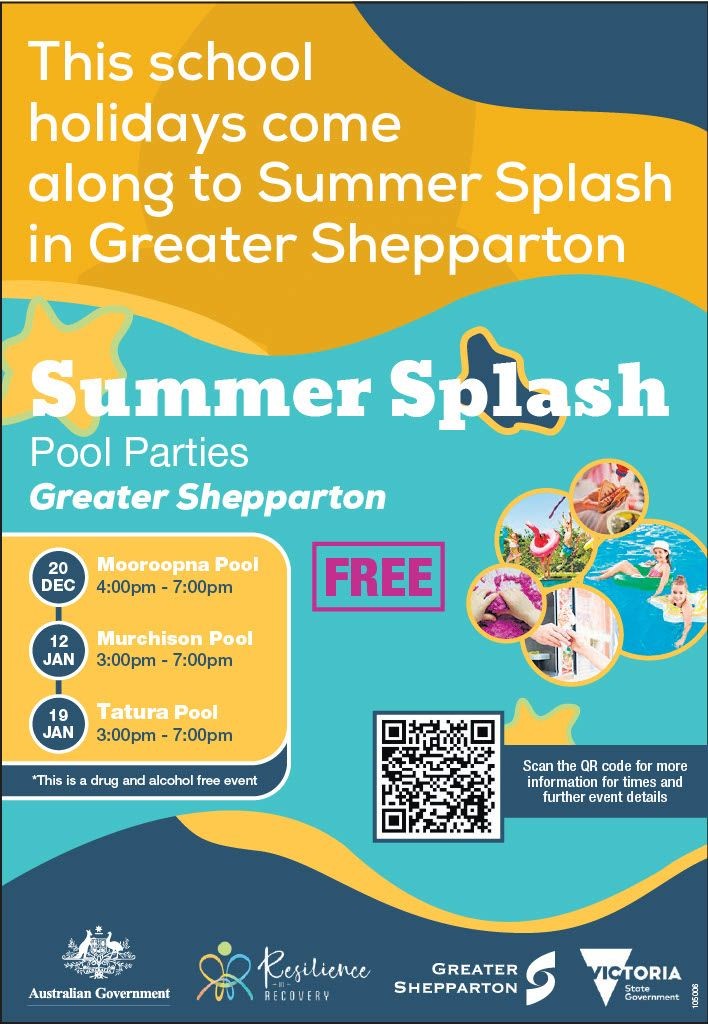 Greater Shepparton pool parties set to support children and young ...