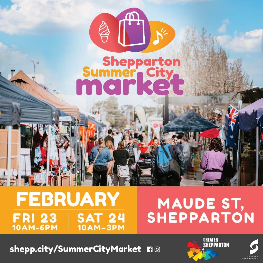 Summertime is shopping time at the Summer City Market! - Greater ...