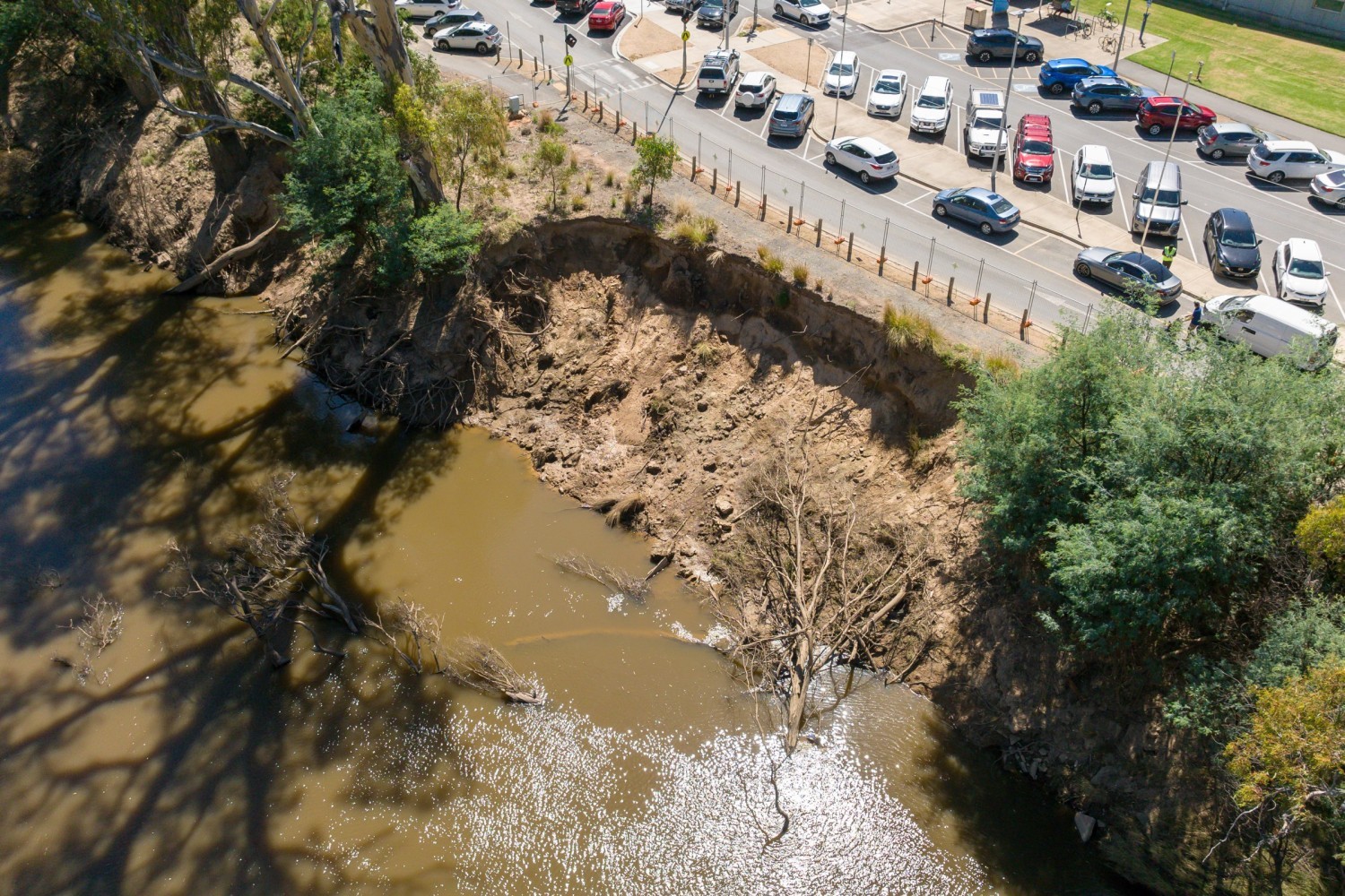 Tom Collins Drive river bank stabilisation works complete - Greater ...