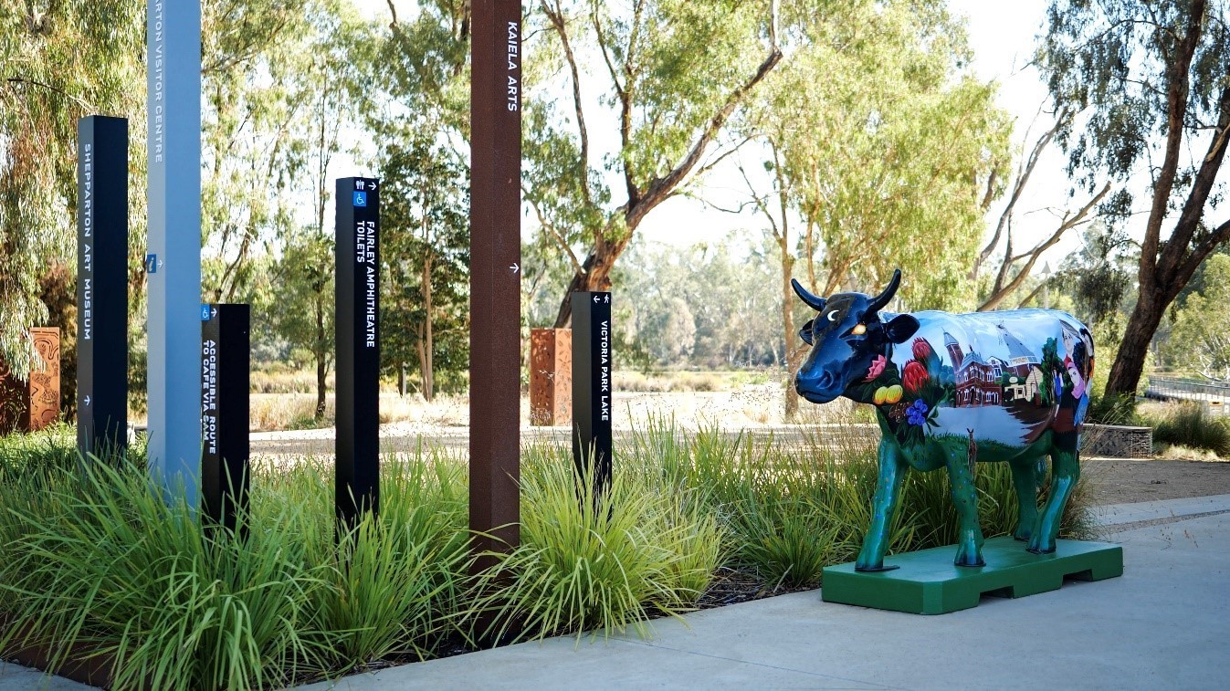 The new member of the Moooving Art herd is looking for a name - Greater ...