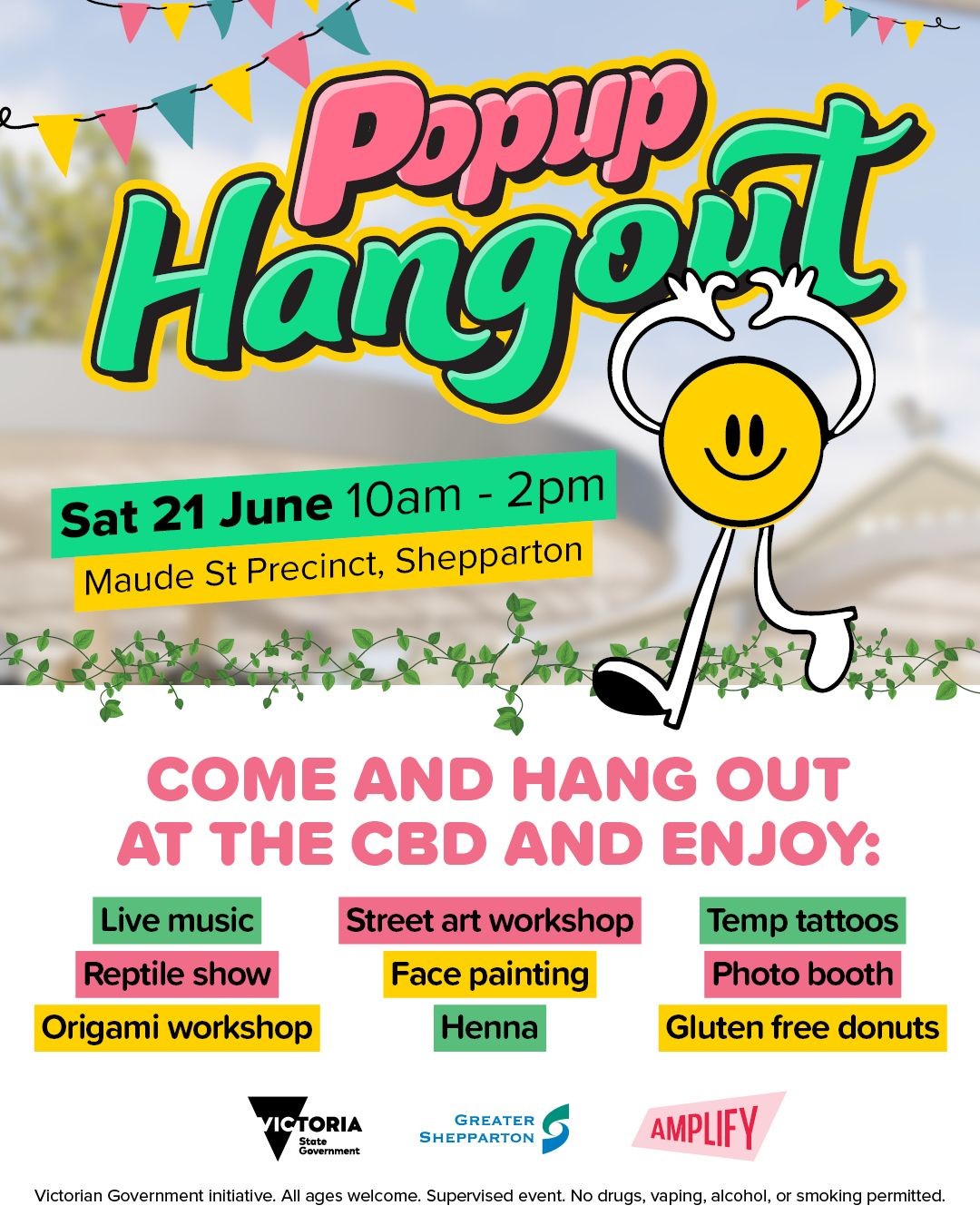 New event in town alert! Live music and fun activities at Popup Hangout ...