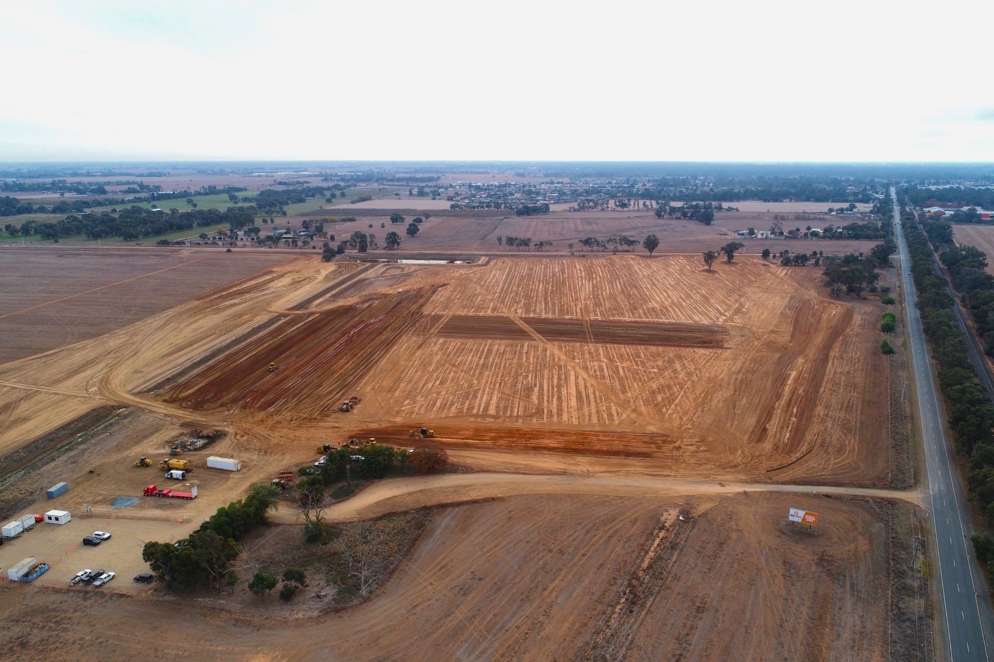 Works at GV Link Enterprise Park well underway - Greater Shepparton ...