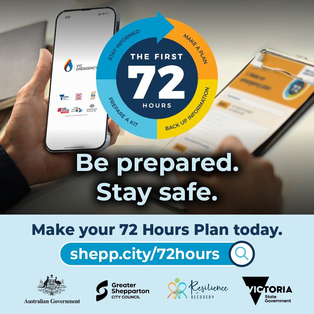 Greater Shepparton residents encouraged to prepare for the first 72 ...