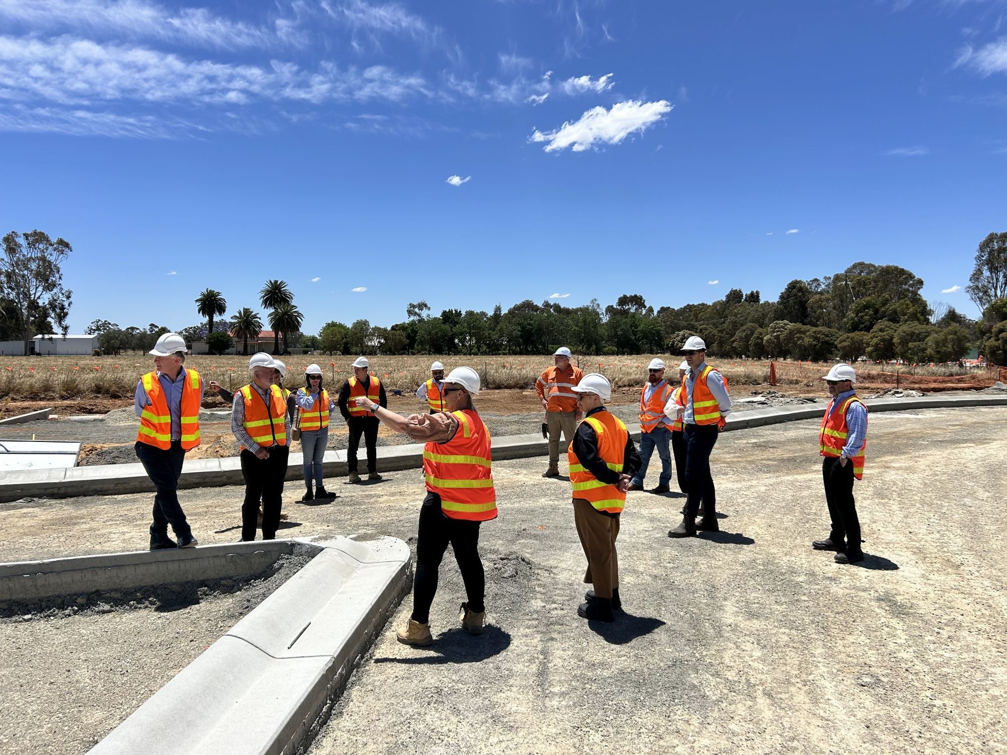 Works at GV Link Enterprise Park reaching milestones - Greater ...